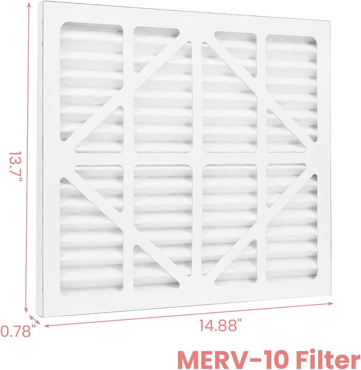 Home Abestorm 2 Pack MERV-10 Air Filter for Filterair HEPA 550 Air Scrubber