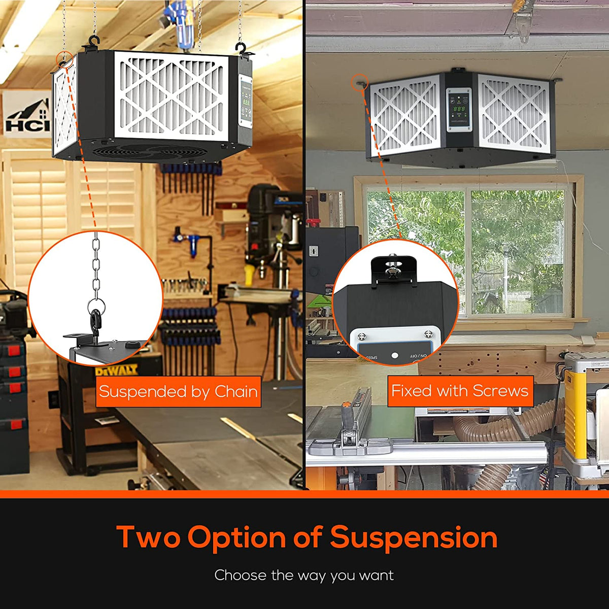 Abestorm 360 Degree Intake Air Filtration System Woodworking | DecDust