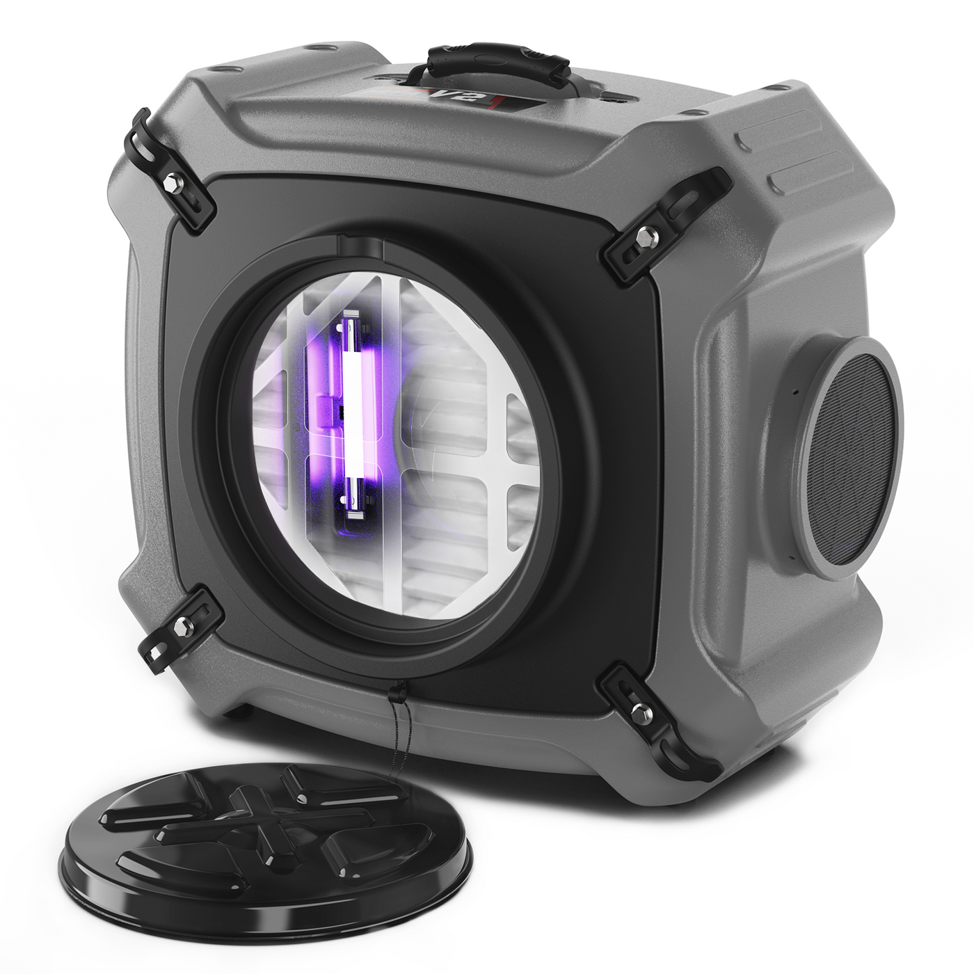 Abestorm 550 CFM HEPA V2 Air Scrubber with 4-Stage Filtration System,