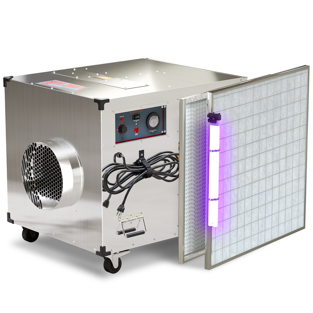 Abestorm 2000 CFM Commercial Air Scrubber with UV-C and HEPA