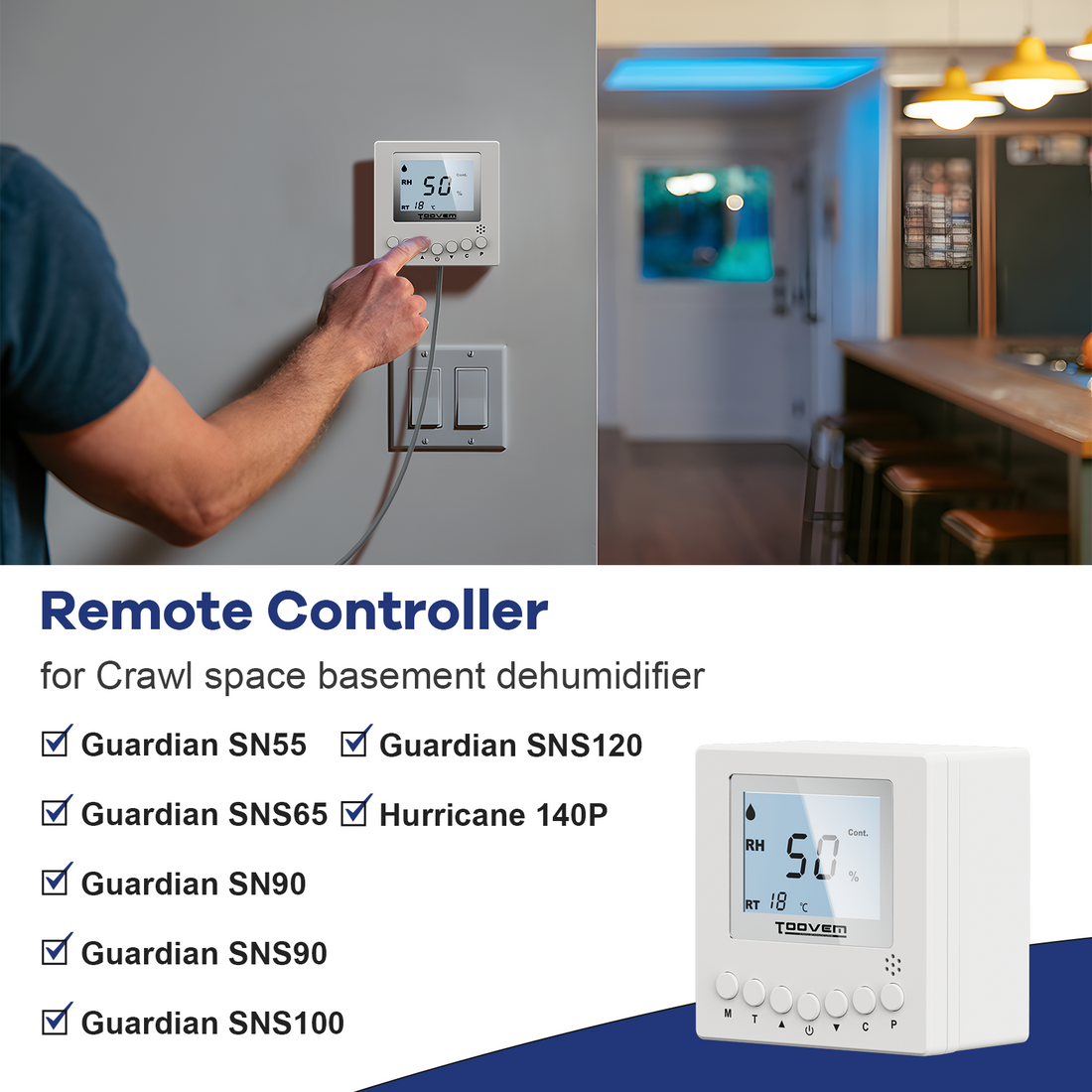 Abestorm Remote Controller for Guardian SN55, SN65 ,SN90, SNS90 ,SNS10